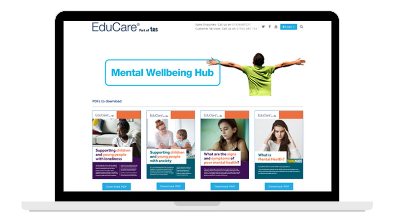 Access our Free Mental Wellbeing Hub
