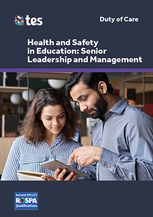 Health and Safety in Education: Senior Leadership and Management | EduCare